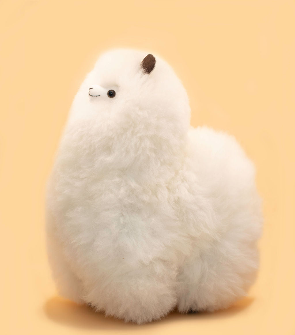 Alpaca Stuffed Toy White Alpaca- 20 inch – Inca Heritage NYC