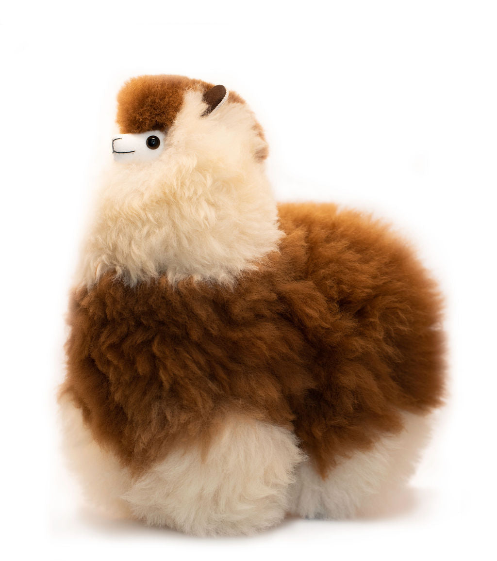 Alpaca Stuffed Toy - Spotted Brown - Tan Alpaca- 20 inch – Inca ...